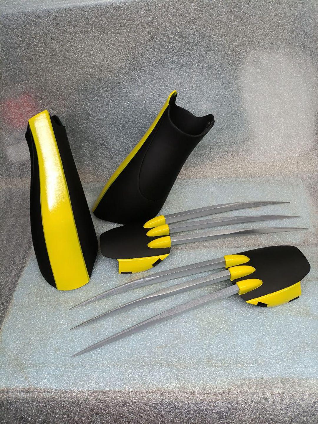Wolverine-inspired Armor Gauntlets – Finished Forearm Bracers for ...
