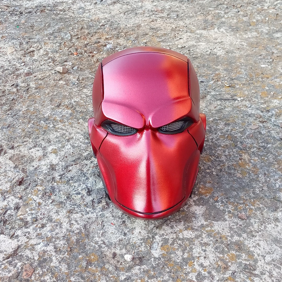 Red Hood Helmet Essentials for Cosplay - Etsy