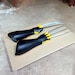 Wolverine Claws Gauntlets Forearm for Cosplay Yellow/black - Etsy