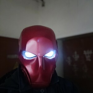 Red Hood Cosplay Helmet – Inspired by Titans Jason Todd – Custom ...