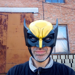Wolverine Cowl Helmet Comic Version for Cosplay - Etsy