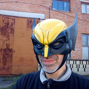 Wolverine Cowl Helmet Comic Version for Cosplay - Etsy