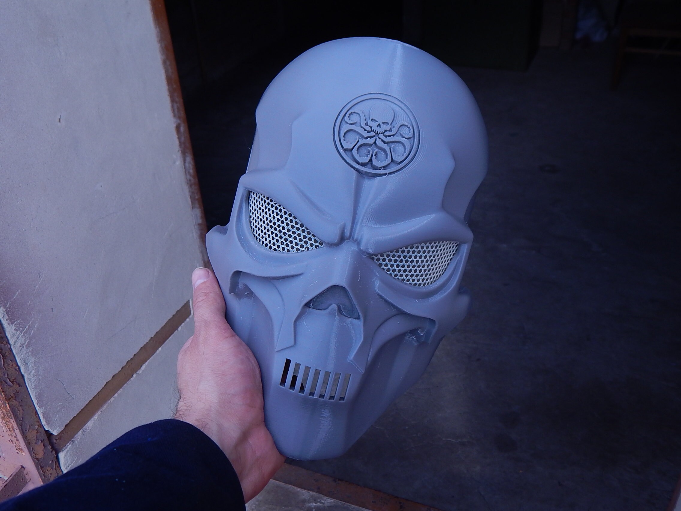 Red Hydra Mask for Cosplay Helmet Armor Physical Product - Etsy Canada