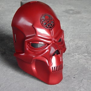 Red Hydra Mask for Cosplay Helmet Armor Physical Product - Etsy UK
