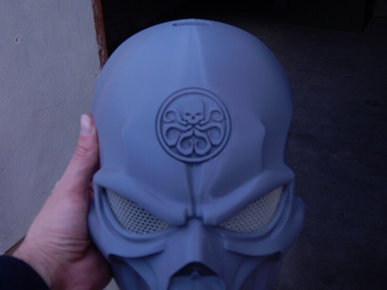 Red Hydra Mask for Cosplay Helmet Armor Physical Product - Etsy UK