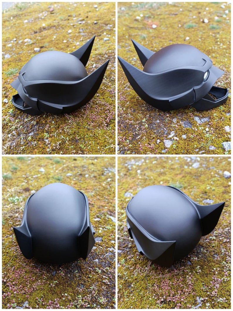 Dark Knight Helmet – Cosplay Armor Mask – Fantasy Warrior Helmet ...