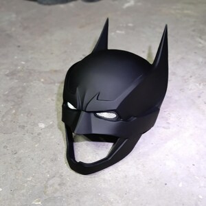 Samurai Dark Knight Helmet for Cosplay With Leds - Etsy