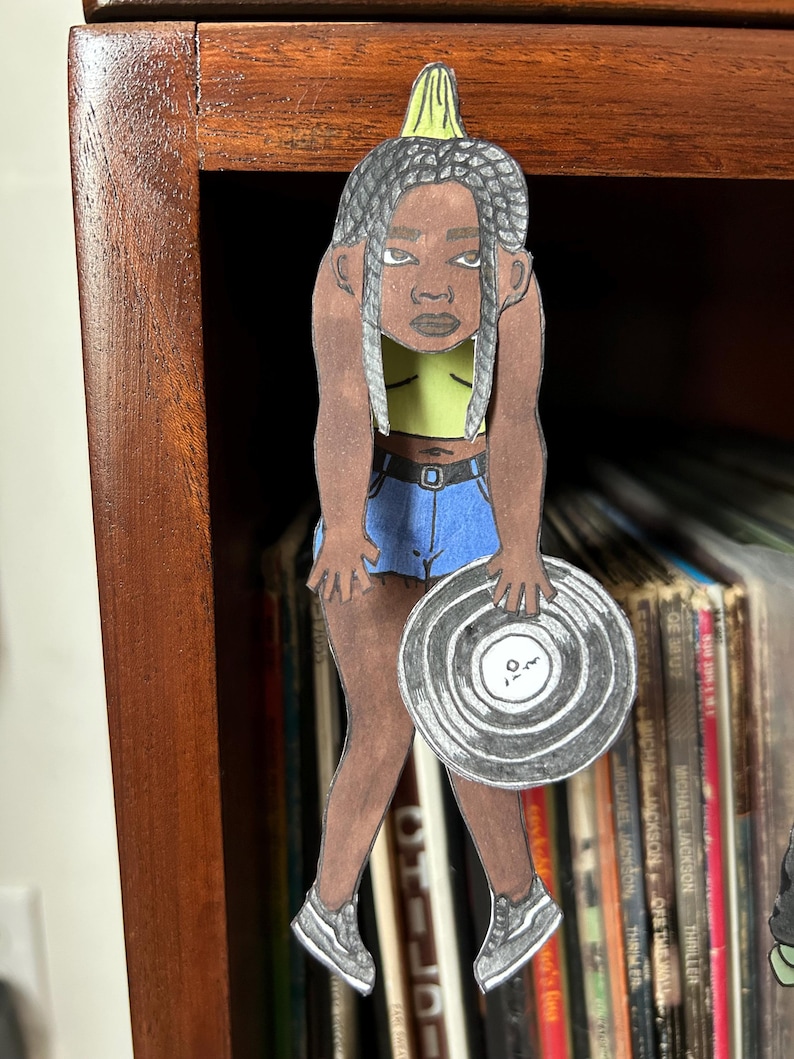 Handmade Hanging Paper Dolls - Etsy