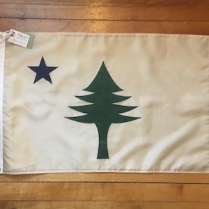 Original Maine Flag. Made in Maine. - Etsy
