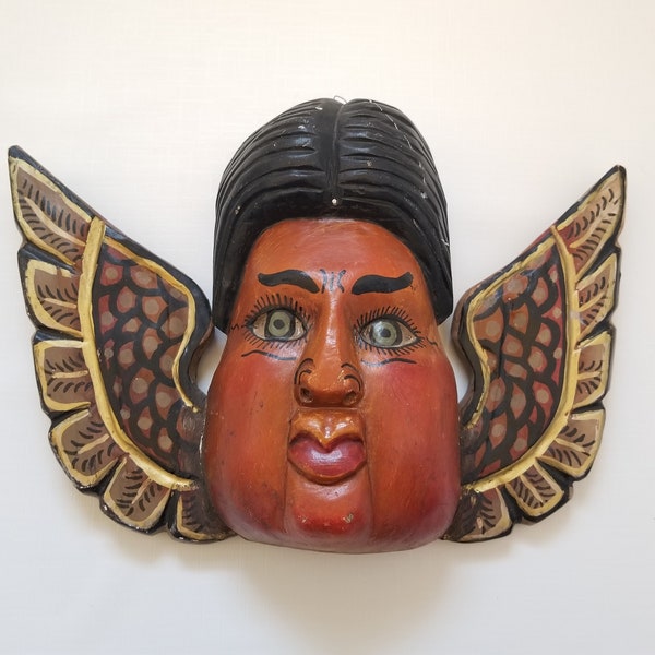 Carved Wood Angel - Etsy