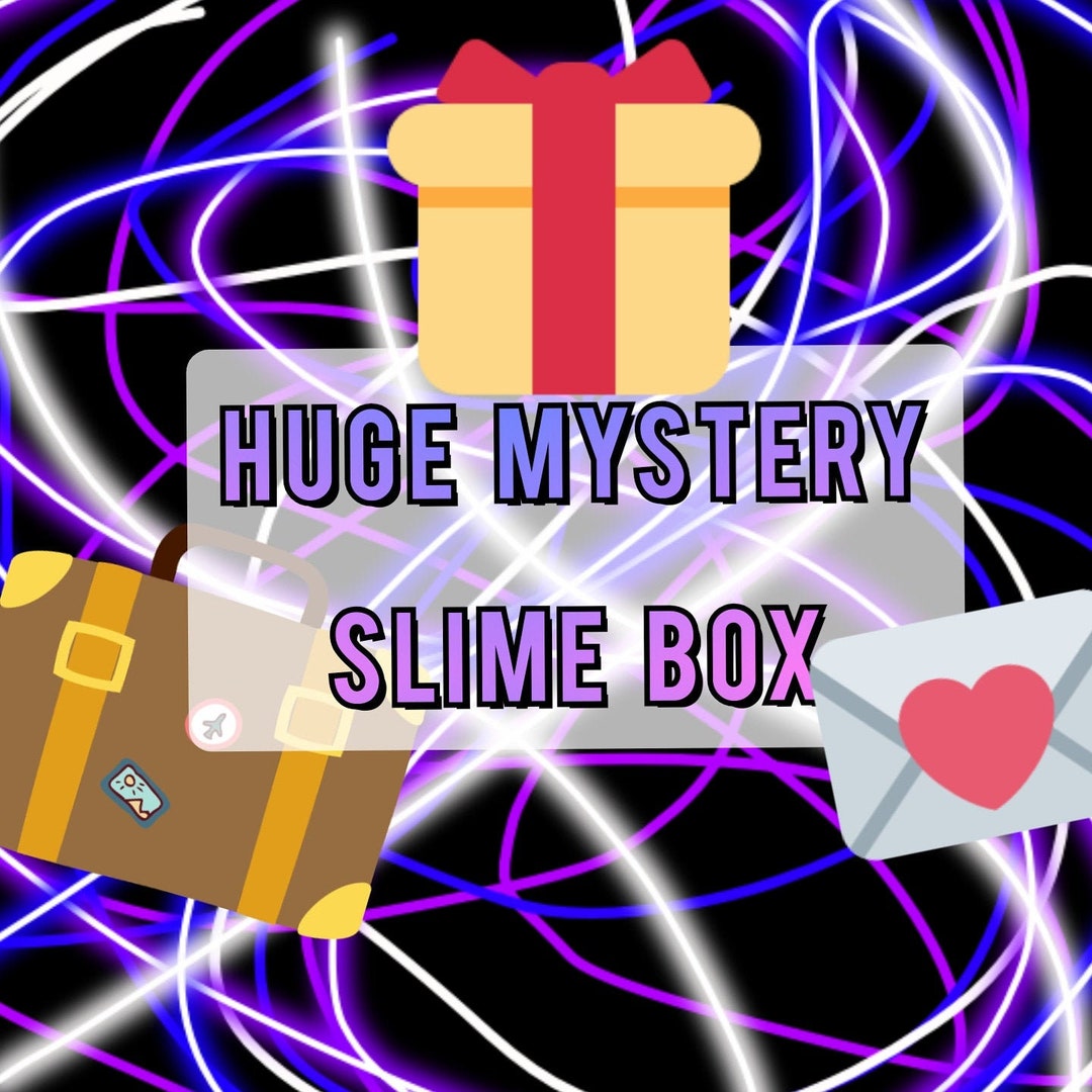 Huge Mystery Slime Box 3 Sizes free Shipping - Etsy