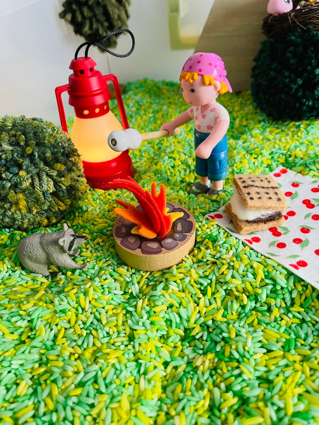 Camping Sensory Bin | Woodland Sensory Bin | Play Kit | Educational Toy ...