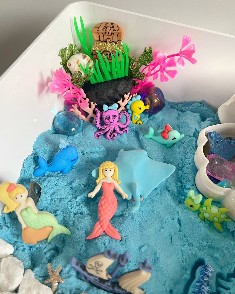 Mermaid Sensory Bin Pirate Sensory Bin Beach Sensory Bin - Etsy
