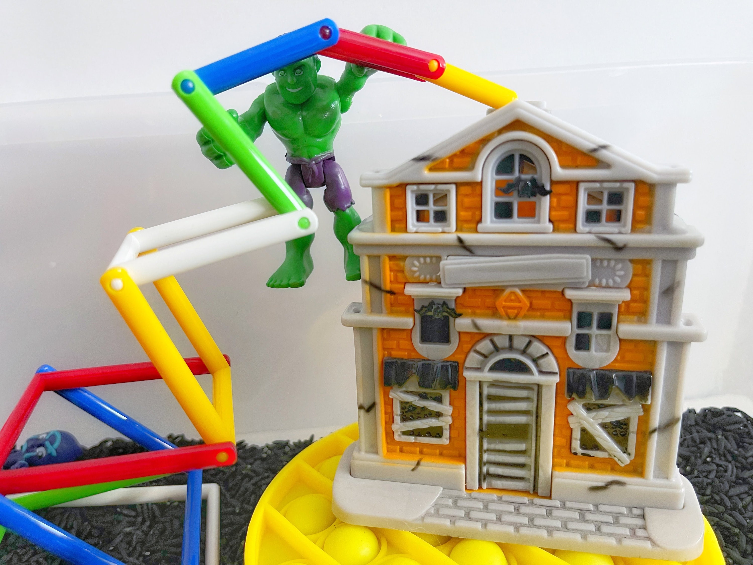 Superhero Sensory Bin 2.0 | Play Kit | Educational Toy | Superhero Toy ...