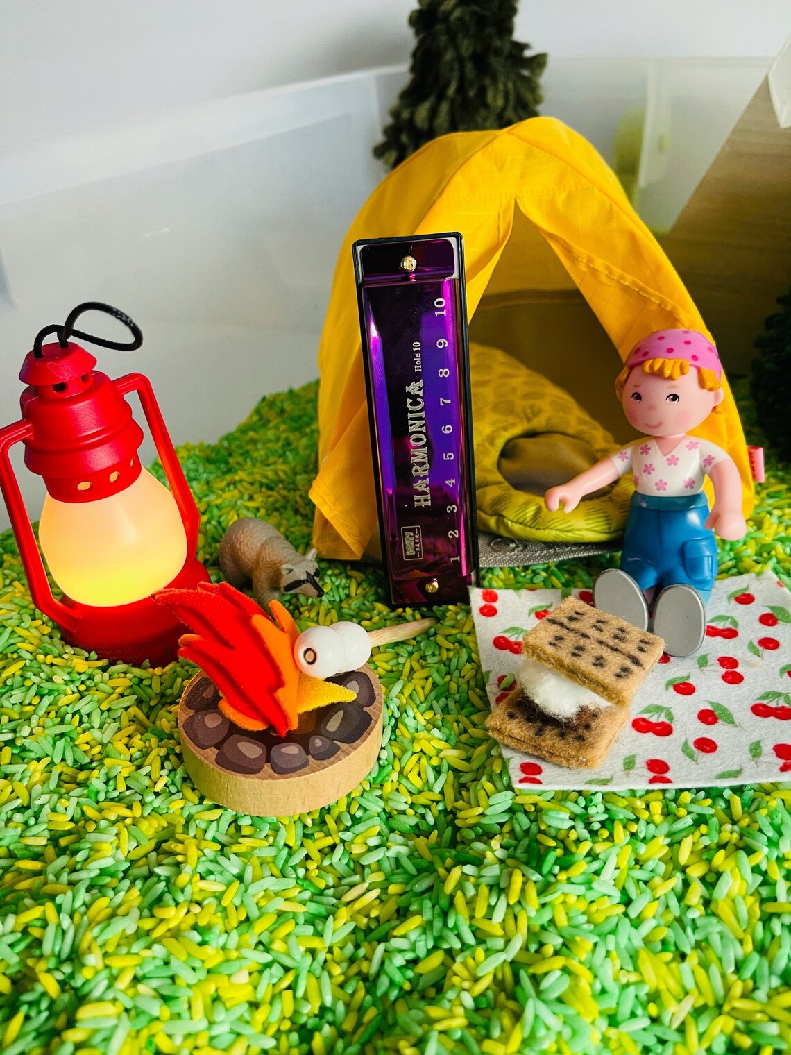 Camping Sensory Bin | Woodland Sensory Bin | Play Kit | Educational Toy ...