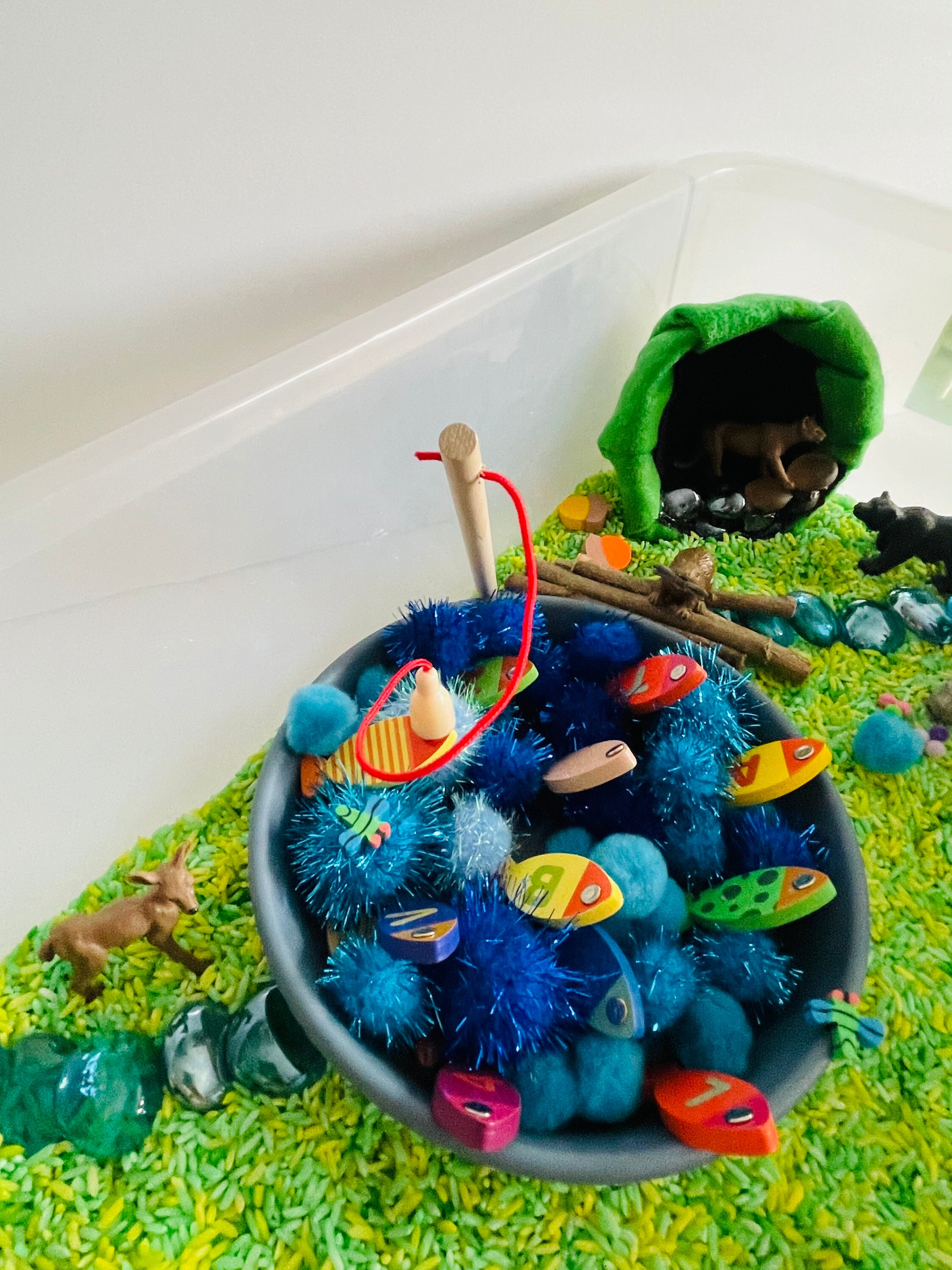 Camping Sensory Bin | Woodland Sensory Bin | Play Kit | Educational Toy ...