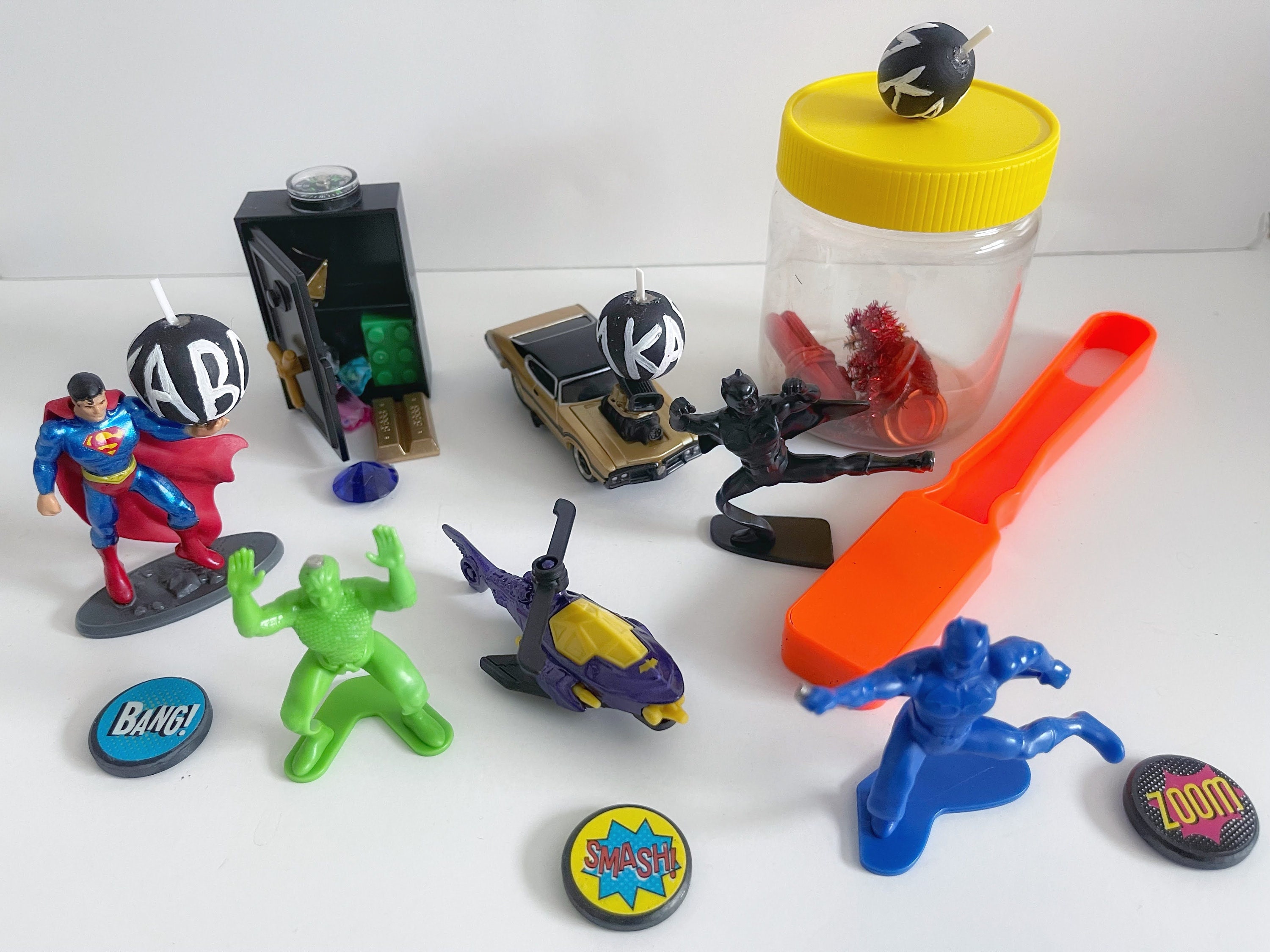 Superhero Sensory Bin 2.0 | Play Kit | Educational Toy | Superhero Toy ...