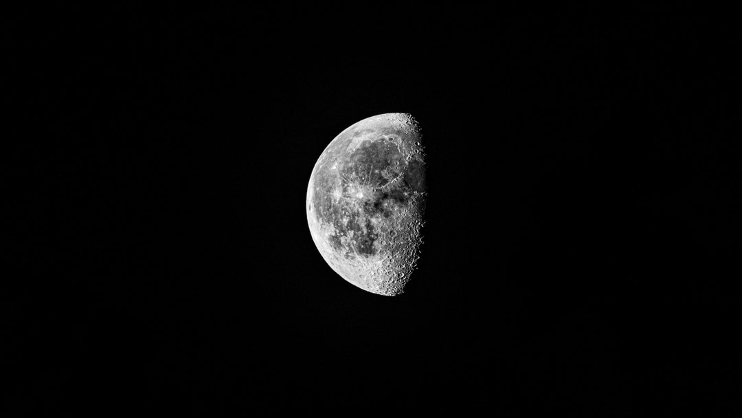 Virginia Moon 'A Face of Craters' - Etsy