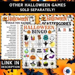 Halloween Riddles Game, Halloween Riddle Me This Game, Halloween Party ...