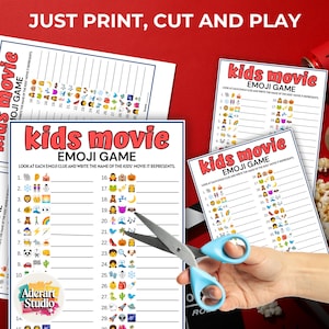Kids Movie Emoji Game, Emoji Movie Guessing Game, Children's Movies ...