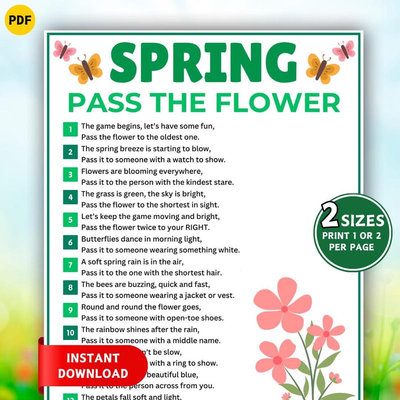 Spring Favors Birthday - Etsy