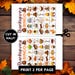 30 Thanksgiving Bingo Cards, Printable Thanksgiving Bingo, Thanksgiving ...