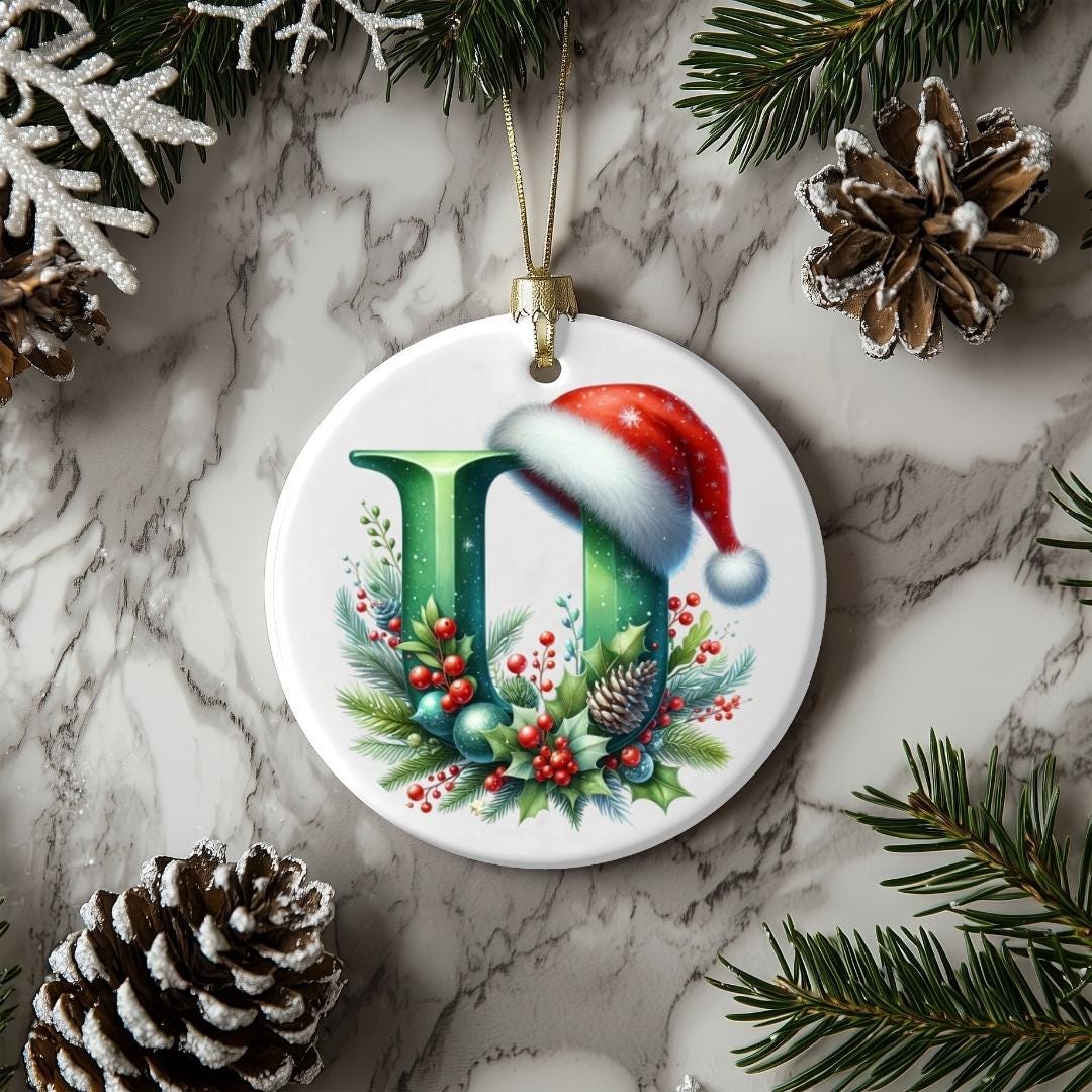 Christmas Alphabet and Numbers Clipart, Christmas Letters, Christmas ...