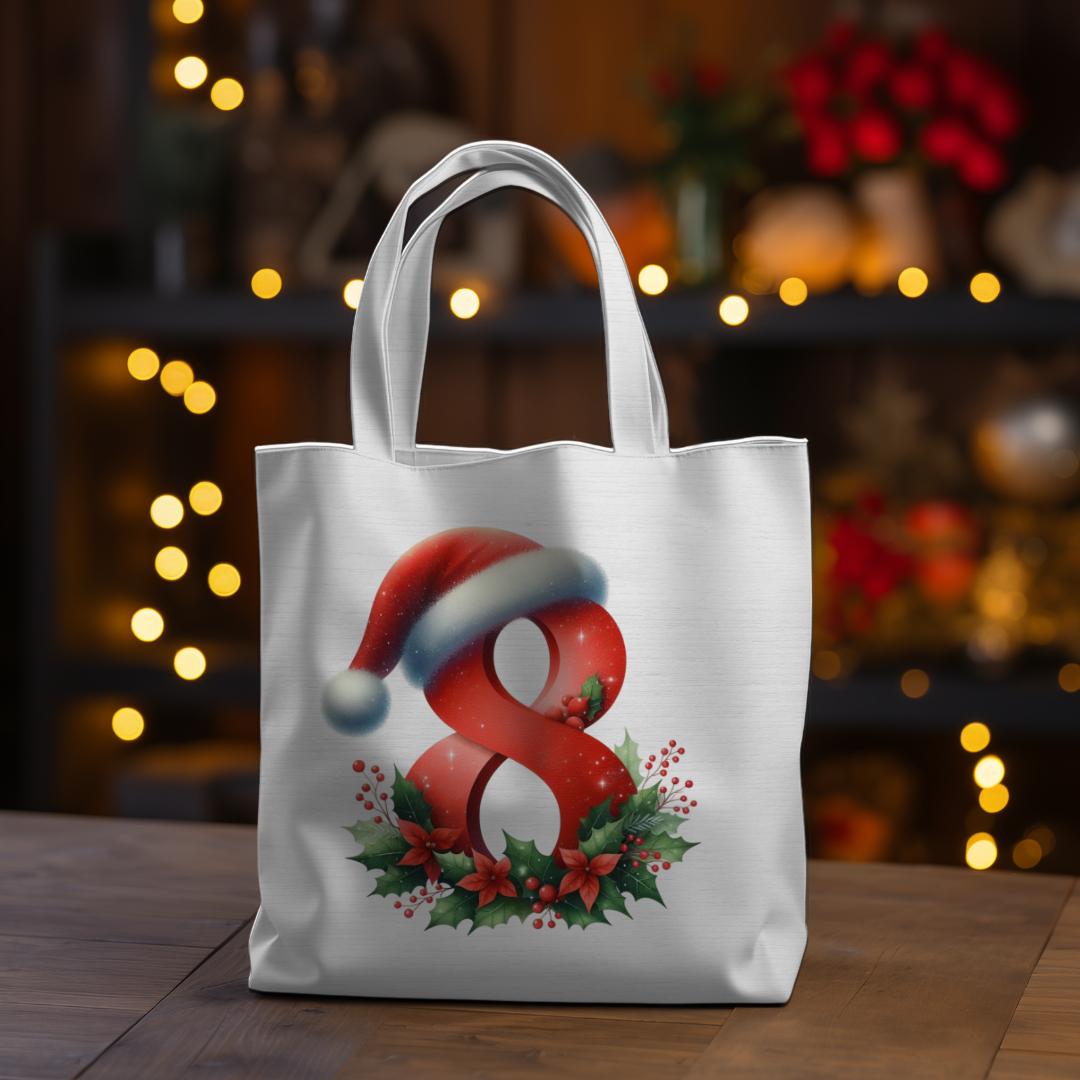 Christmas Floral Alphabet & Numbers Clipart, Christmas Letters ...