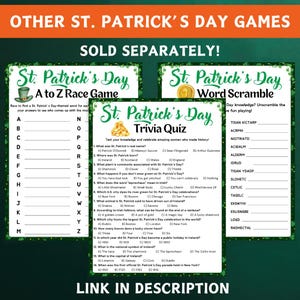 Gold Rush Adventure Left Right Game, Left-right St. Patrick's Game ...