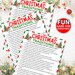 Christmas Traditions Around the World Game, Printable Christmas Game ...