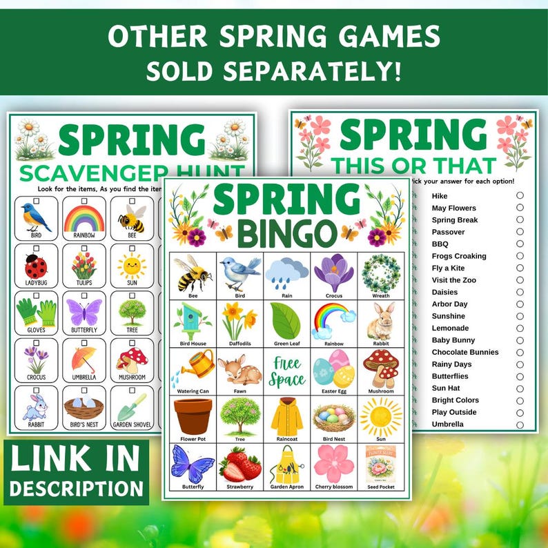 Spring Candy Dice Game, Printable Spring Games for Kids & Adults ...