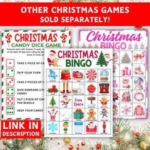 Christmas Scavenger Hunt, Indoor Treasure Hunt, Printable Christmas ...