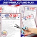 4th of July Finish the Lyrics Game, Printable 4th of July Party Games ...