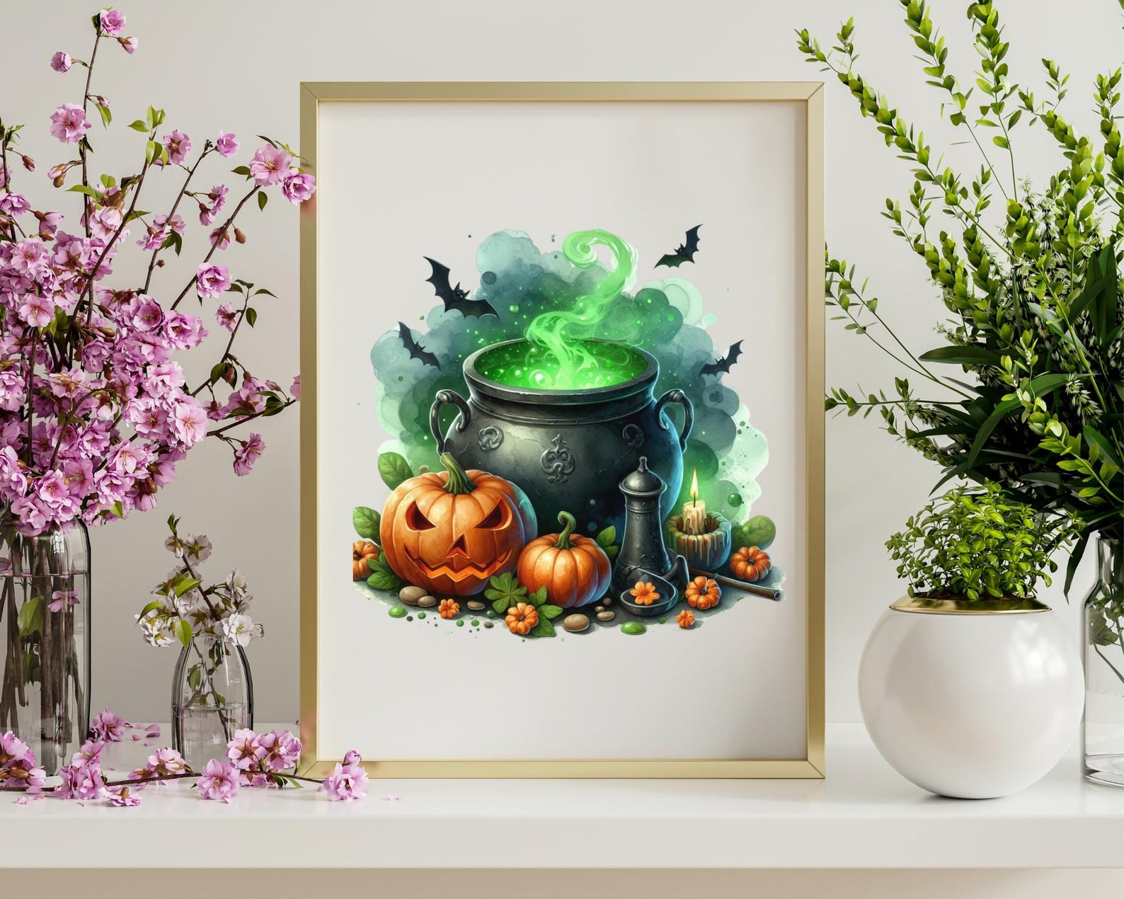 Halloween Witch Cauldron Clipart, Witches Cauldron Clipart, Cauldron ...