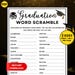 Graduation Name Game WITH Name Tags & Sign, Graduation Party Game ...