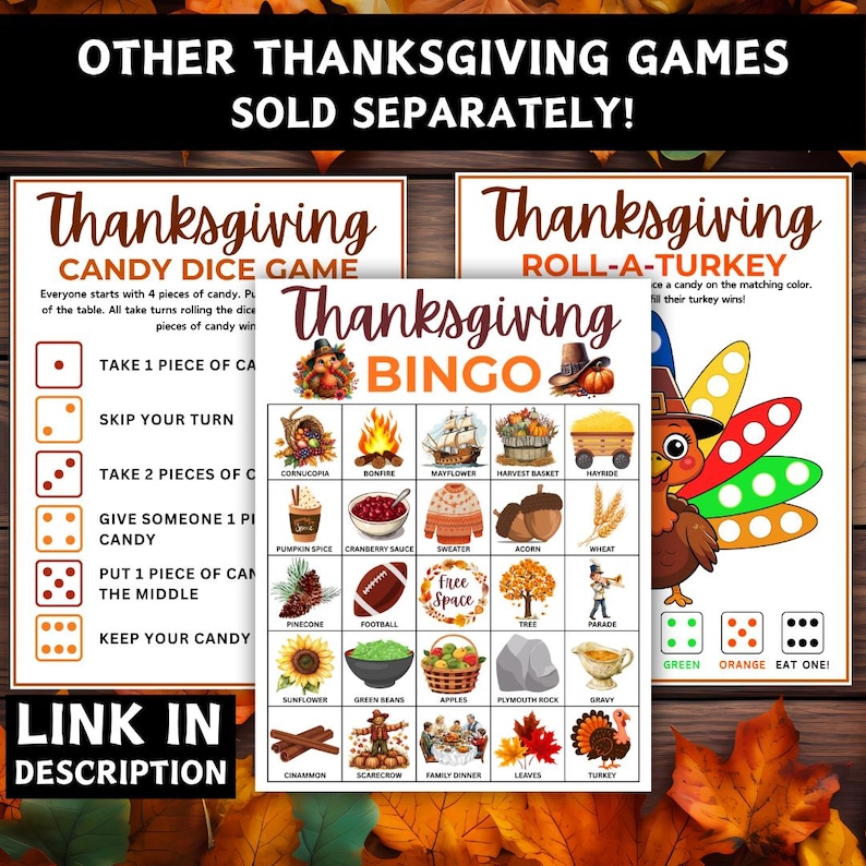 Thanksgiving Game Who is Most Like a Turkey Game, Thanksgiving Game ...