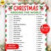 Christmas Around the World Game, Printable Christmas Game, Translate ...
