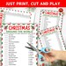Christmas Around the World Game, Printable Christmas Game, Translate ...