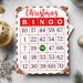 60 Christmas Bingo Cards, Christmas Activity, Christmas Games ...