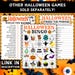 Halloween Think Fast Game! Printable Halloween Game, Think Quick Trivia ...
