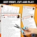 Halloween Trivia Game, Holiday Trivia Quiz, Printable Halloween Game ...