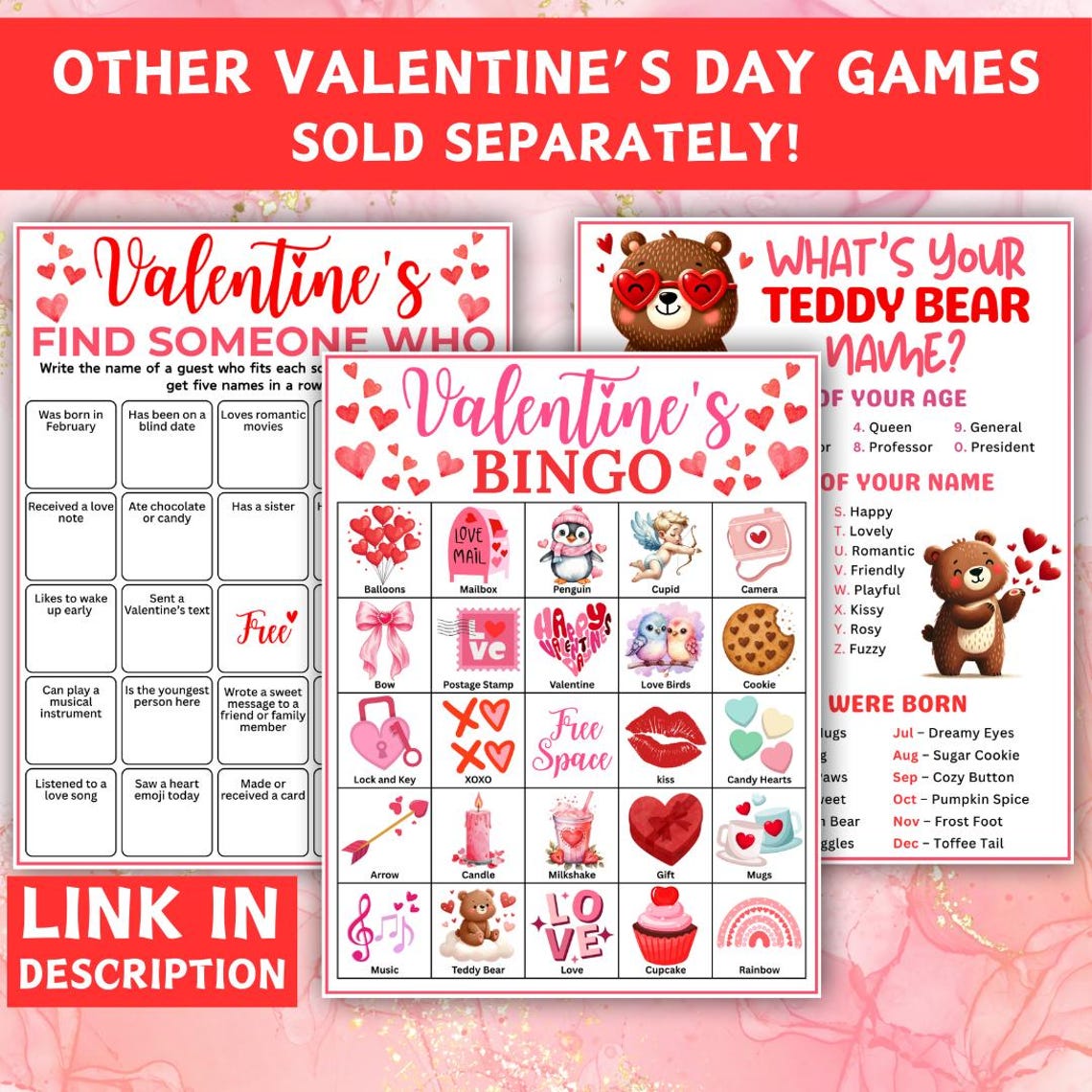 Printable Finish the Lyrics Game, Valentines Games, Valentine Party ...