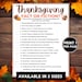 Thanksgiving Fact or Fiction Game, Thanksgiving Printable Games ...