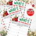 What's in the Bag Christmas Game, Printable Christmas Game, Christmas ...