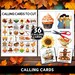 30 Thanksgiving Bingo Cards, Printable Thanksgiving Bingo, Thanksgiving ...