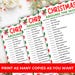 Christmas Around the World Game, Printable Christmas Game, Translate ...