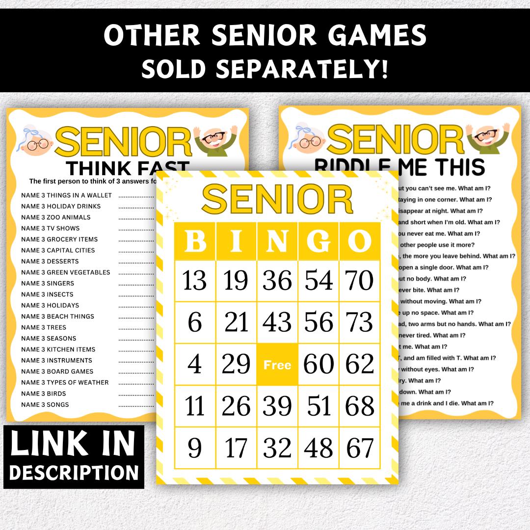 Guess the Price Game, Games for Senior Citizens, Fun Elderly Games ...