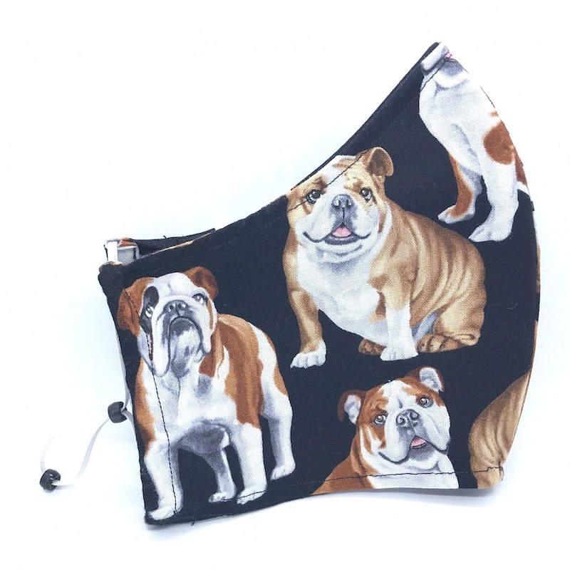 Bulldog Mask - Etsy