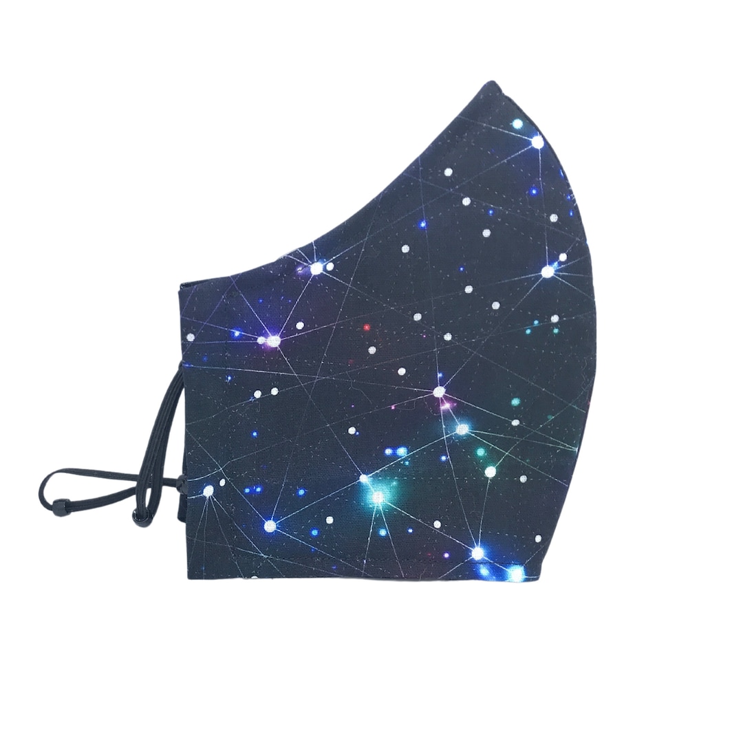 Black Lights Face Mask Covers With Filter Pocket & Nose Wire | Kids ...