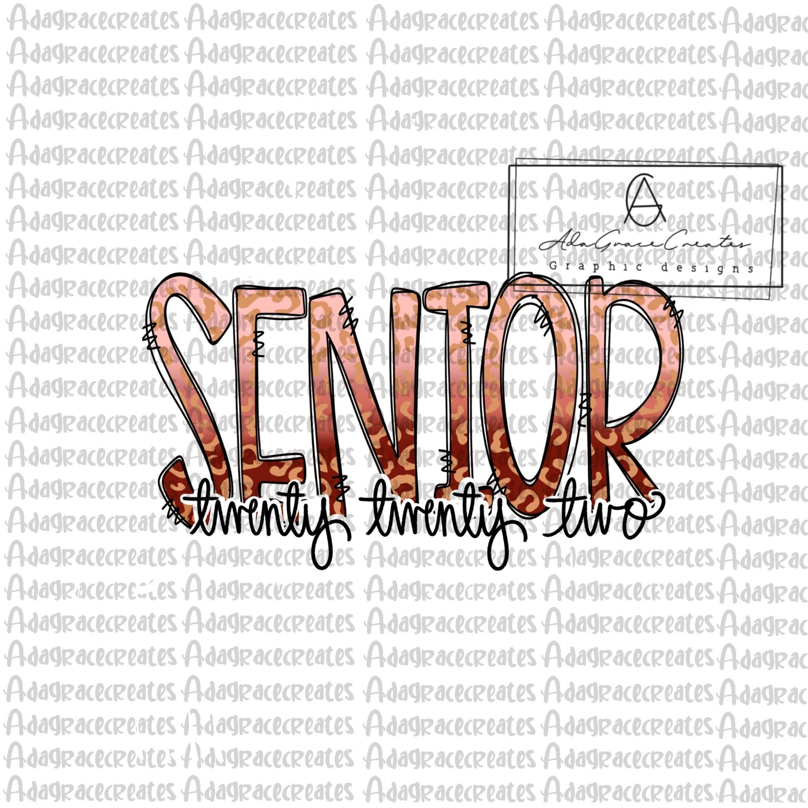 Senior Sublimation Design PNG Digital Download Printable - Etsy